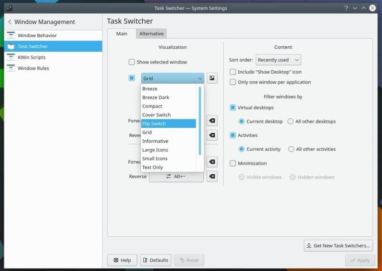 How to Customize the Task Switcher in KDE Plasma - Linux Punx