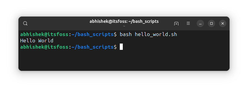 Bash Basics Series #1: Create and Run Your First Bash Shell Script - Linux Punx