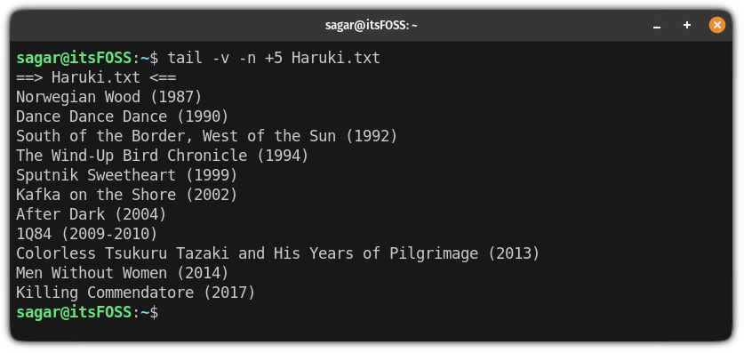 Using Tail Command In Linux Linux Punx 6999