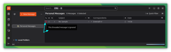 Tips And Tweaks For Handling Message Threads In Thunderbird Linux Punx